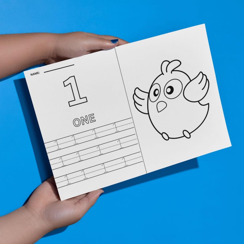 1-100 Numbers Writing Tracing Worksheets, Traceable Numbers, Preschool ...