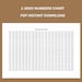 Number Chart 1-3000 | Numbers 1 to 3000 Printable | Numbers and ...
