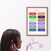 Colors Poster, Classroom Decor, Educational Poster, Colours Educational ...