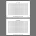 1-10000 Numbers Chart List | Each Page Has 500 Words| Count to 10000 ...