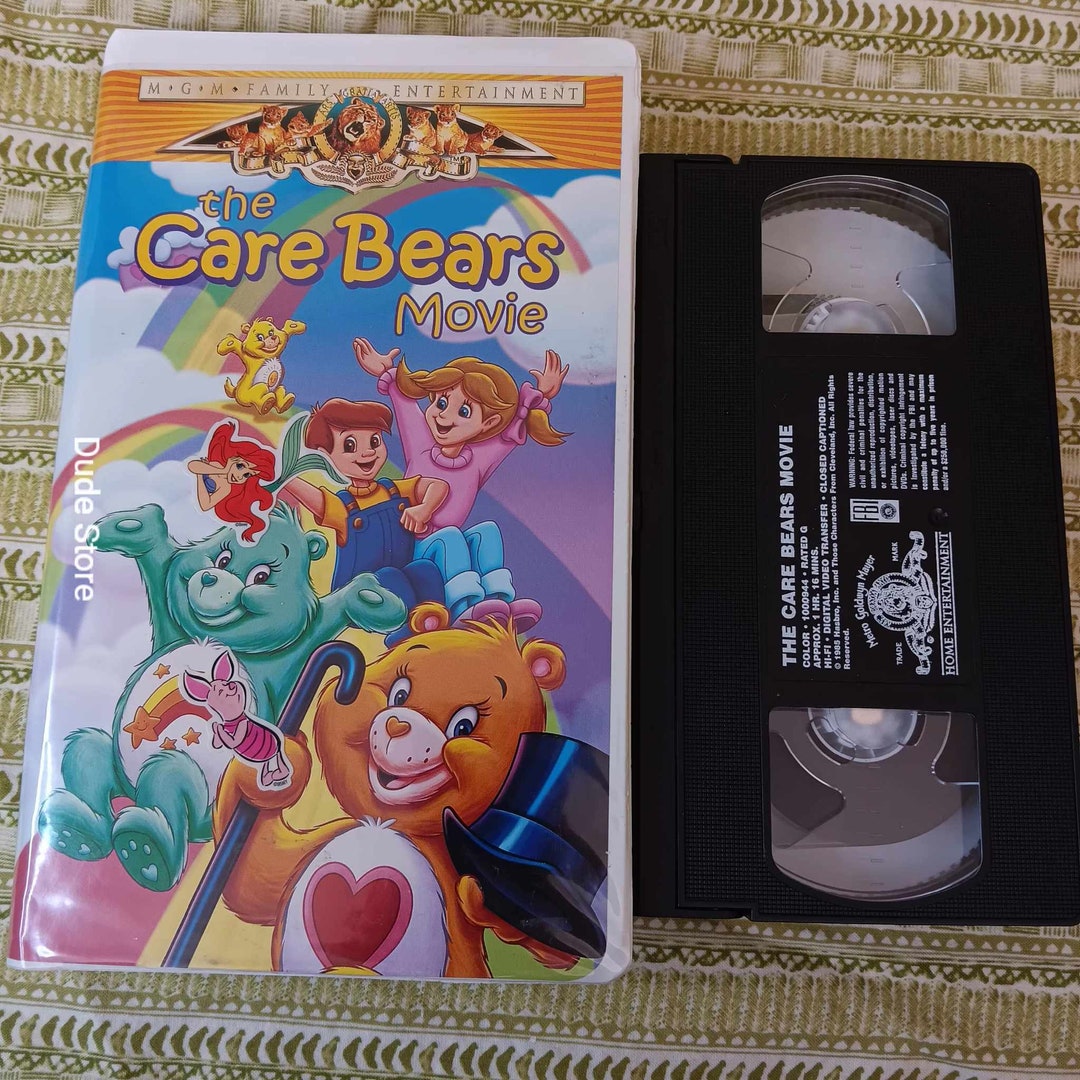 The Care Bears Movie - VHS - 1985 Classic (2000 Re-issue) Plastic ...