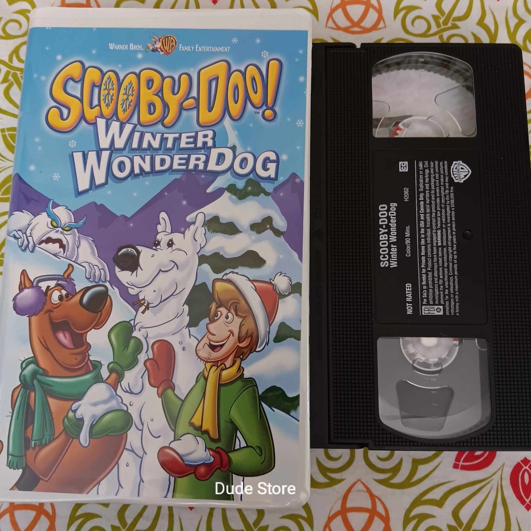 Scooby-doo Winter Wonder Dog 2002 VHS Clam Shell Case Excellent Used ...