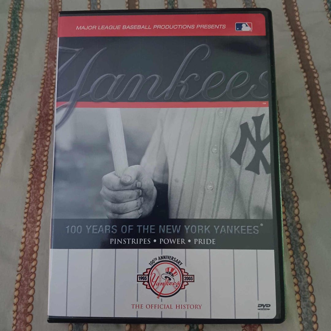 100 Years of the New York Yankees - 2003 Dvds - NR - 2 Dvds - Etsy