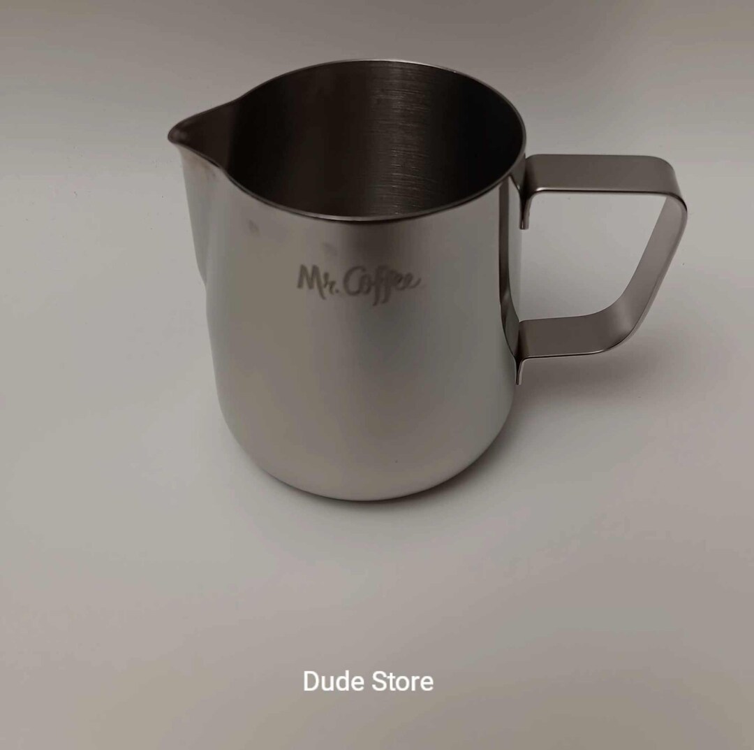 Mr. Coffee Espresso Maker BVMC-ECM180 Stainless Frothing Creamer - 12 ...