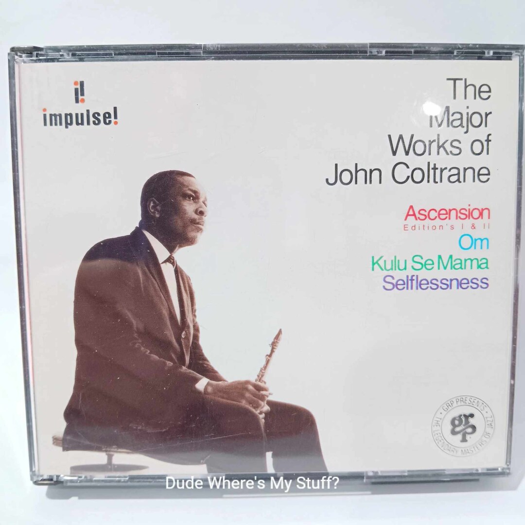 JOHN COLTRANE - the Major Works of John Coltrane - 1965 ALBUM on 1992 ...