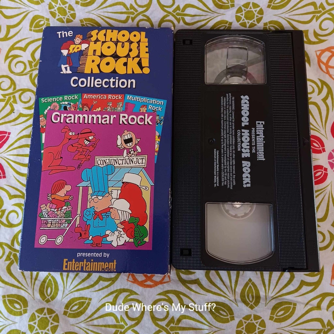 The School House Rock VHS Collection - 10 Videos - 1995 Release on VHS ...
