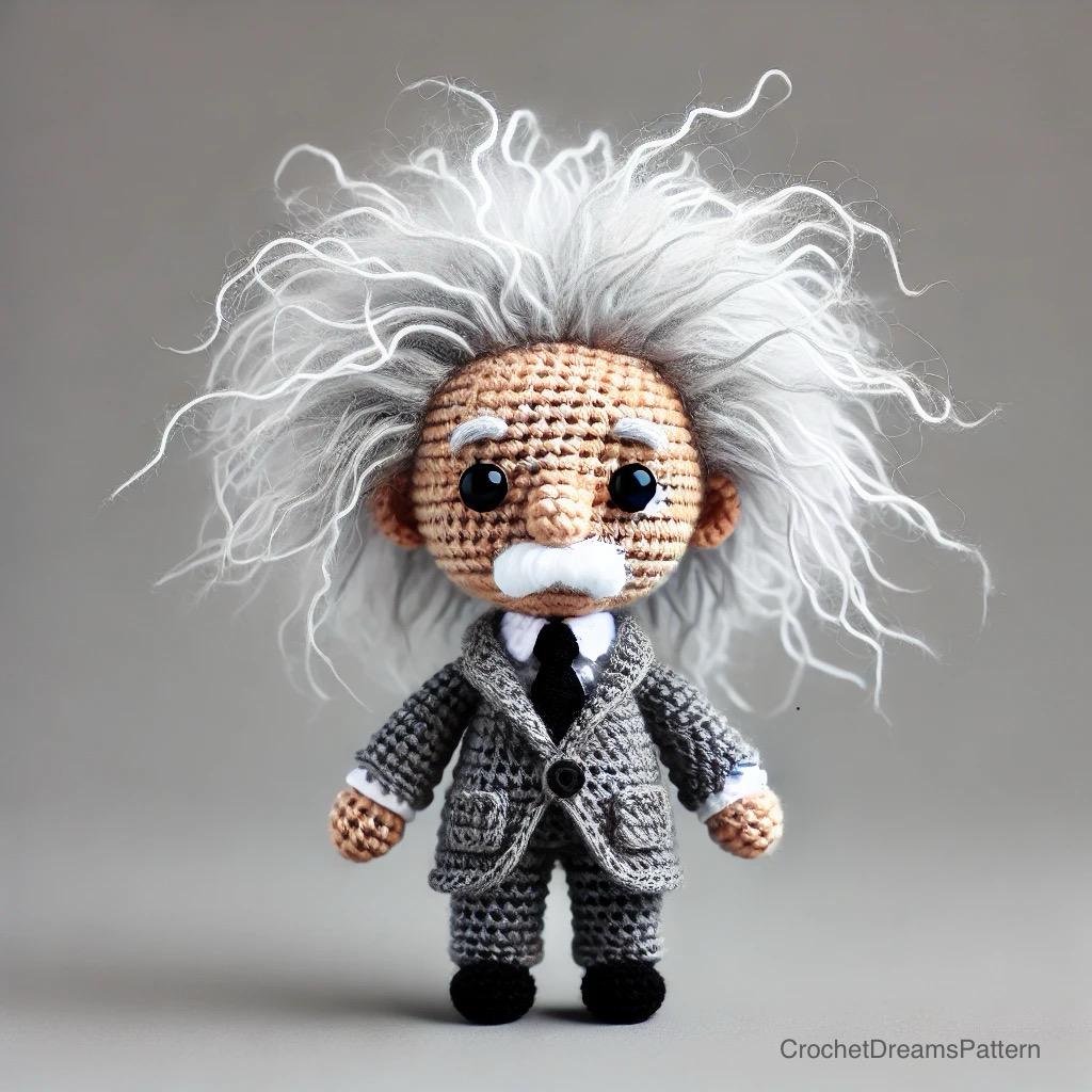 Crochet Pattern Albert Einstein - Etsy