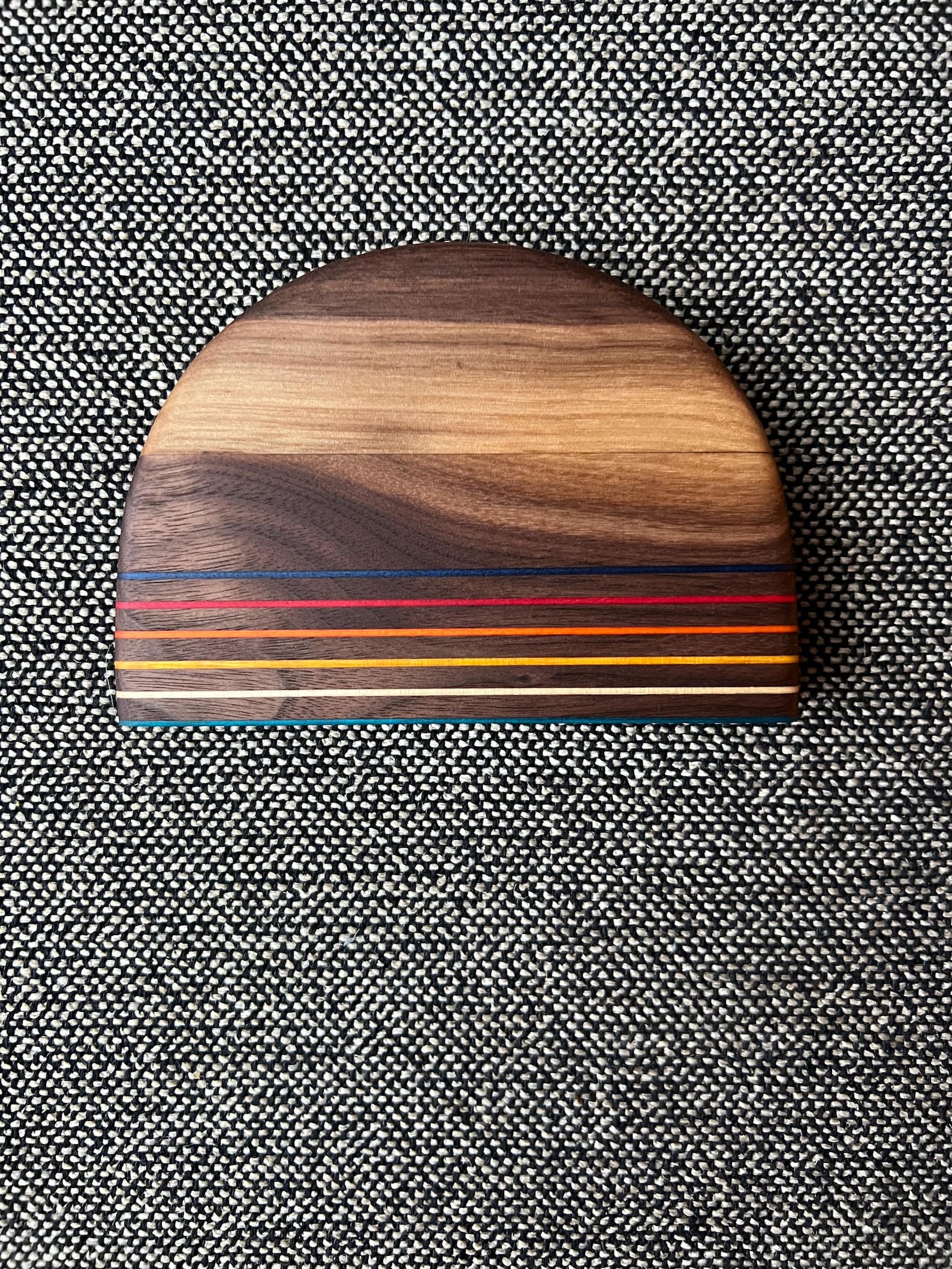 Walnut Key Holder | Wood Key Tray | Key Hook - Etsy