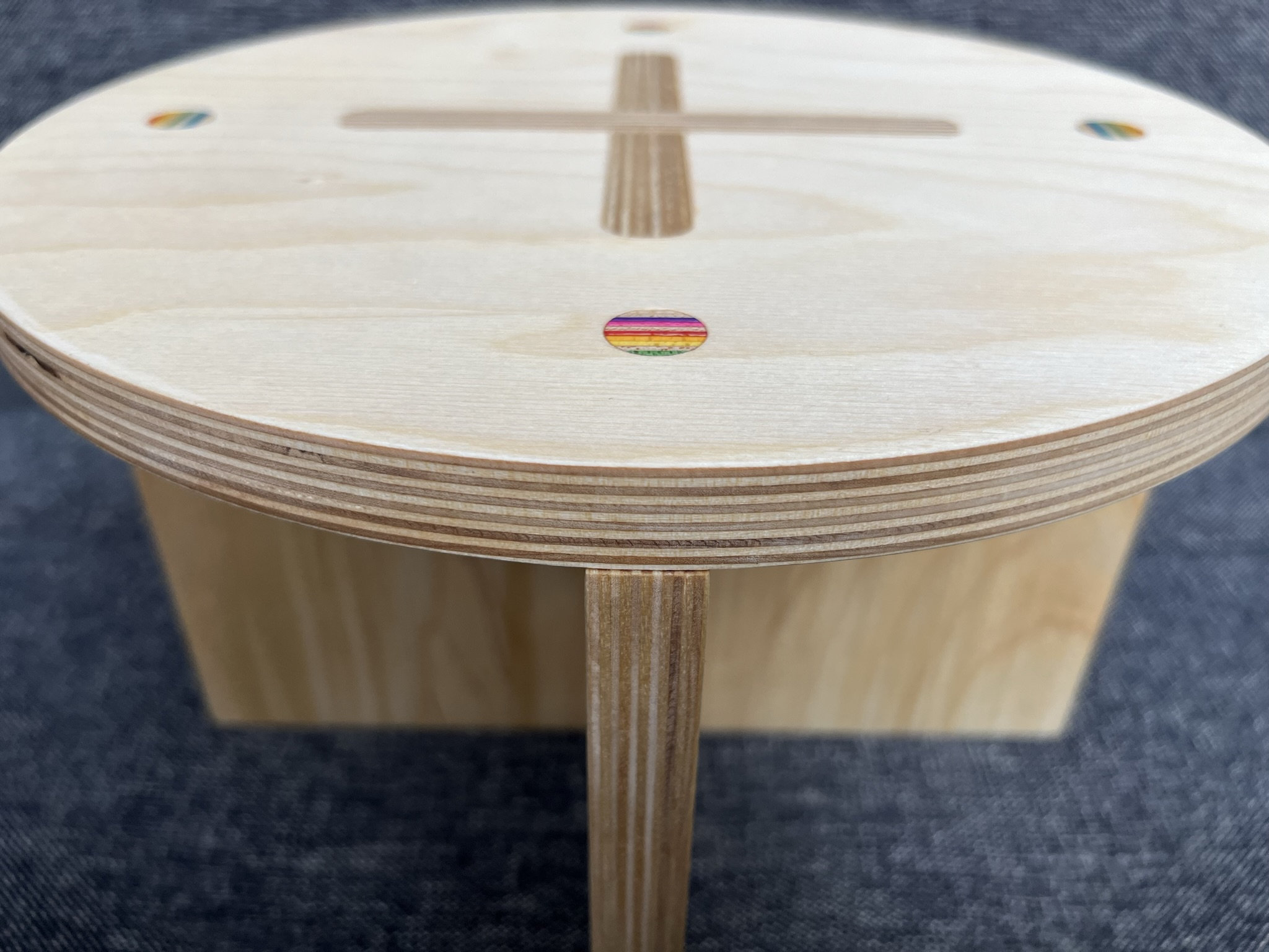 Wooden Stool Kids Stool Rainbow Stool Kids Seat Step - Etsy