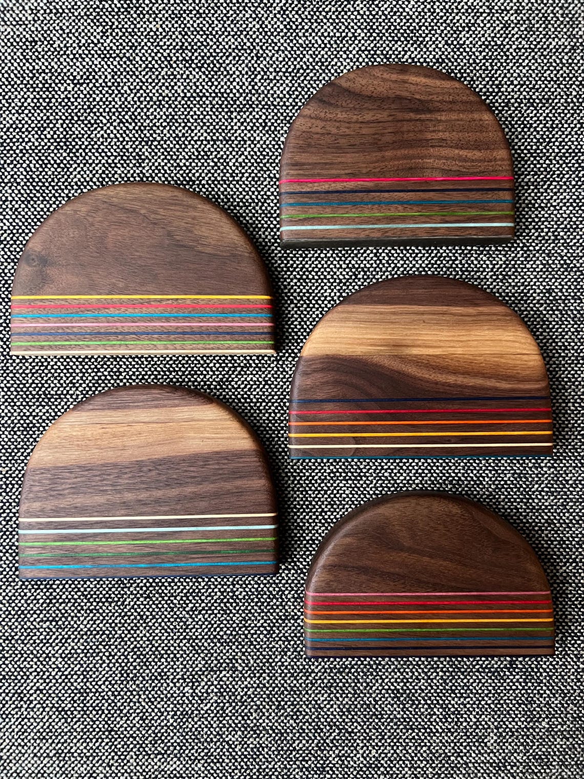 Walnut Key Holder | Wood Key Tray | Key Hook - Etsy