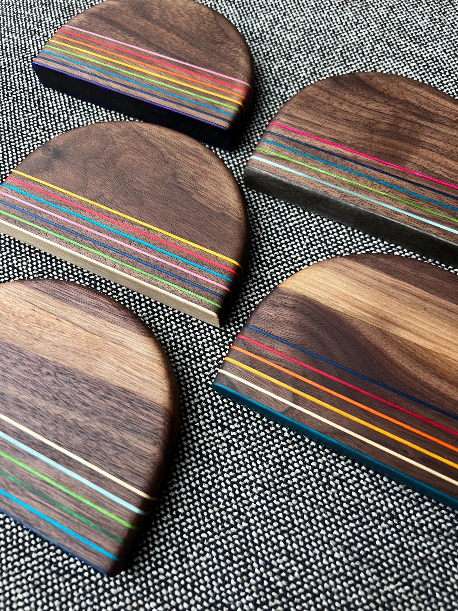 Walnut Key Holder | Wood Key Tray | Key Hook - Etsy
