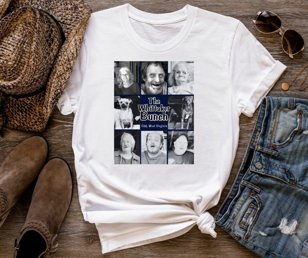 The Whittaker Bunch Family T Shirt With Dogs the West - Etsy