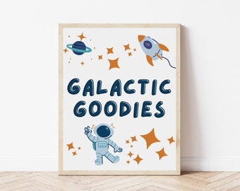 Reach Four the Stars Balloon Banner Space Birthday Party 4th Birthday ...