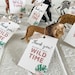 Two Wild Favor Tag, Two Wild Party Favors, Two Wild Party Decor, Two ...