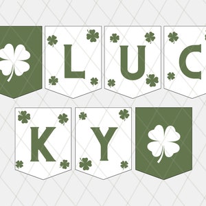St. Patrick's Day Banner Printable | St. Patrick's Day Party Decor | St ...