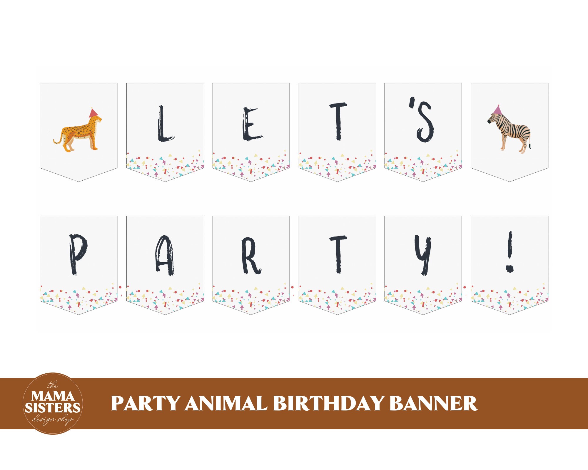 Editable Party Animal Birthday Invitation | Party Animal Invitation ...
