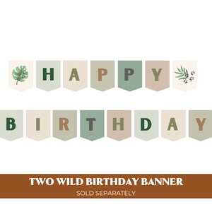 TWO Wild Favor Tag | TWO Wild Thank You Tag | TWO Wild Party Favor Tag ...