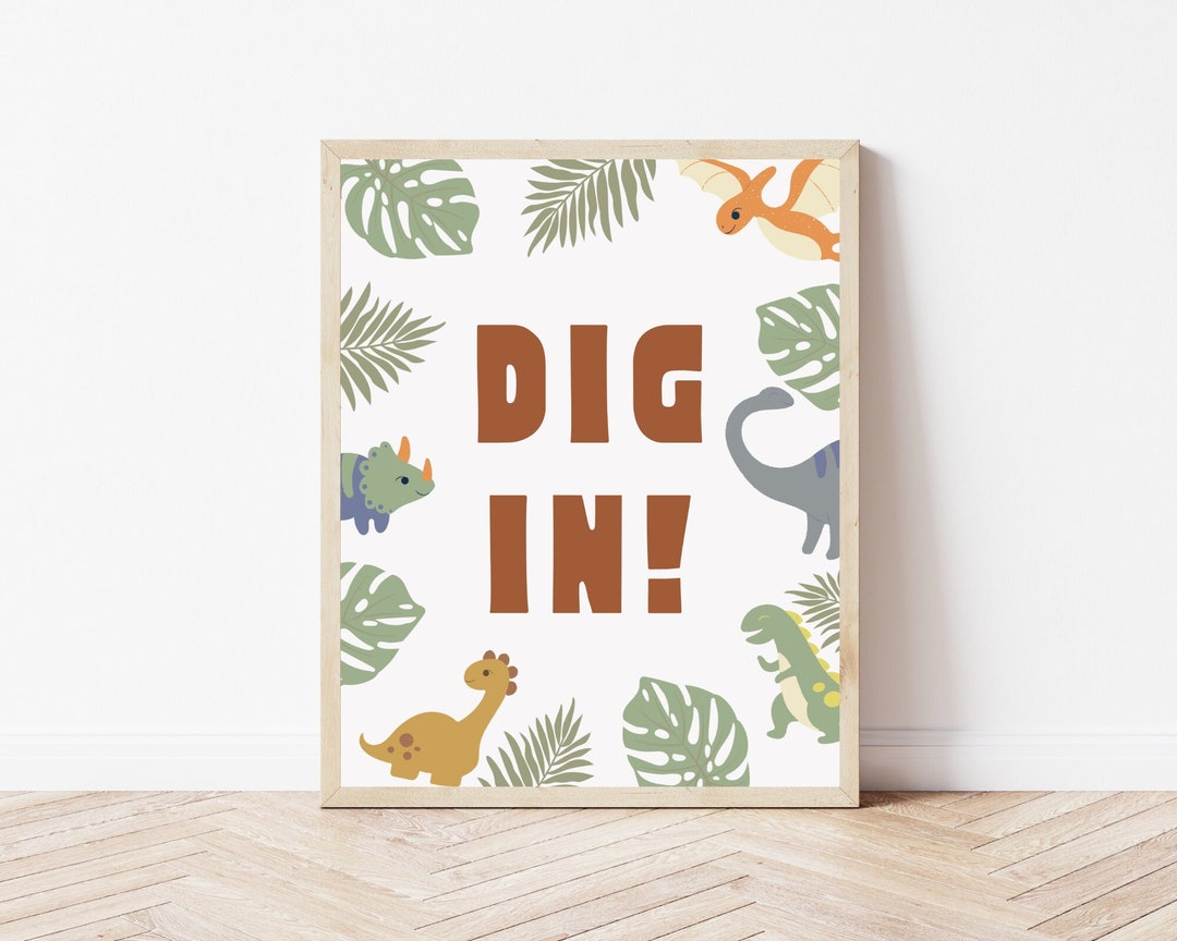 Three Rex Party Sign, Three Rex Birthday Party Decor, Dinosaur Party ...