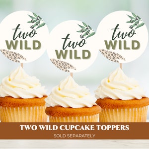 TWO Wild Birthday Banner | Two Wild Banner | TWO Wild Birthday Decor ...