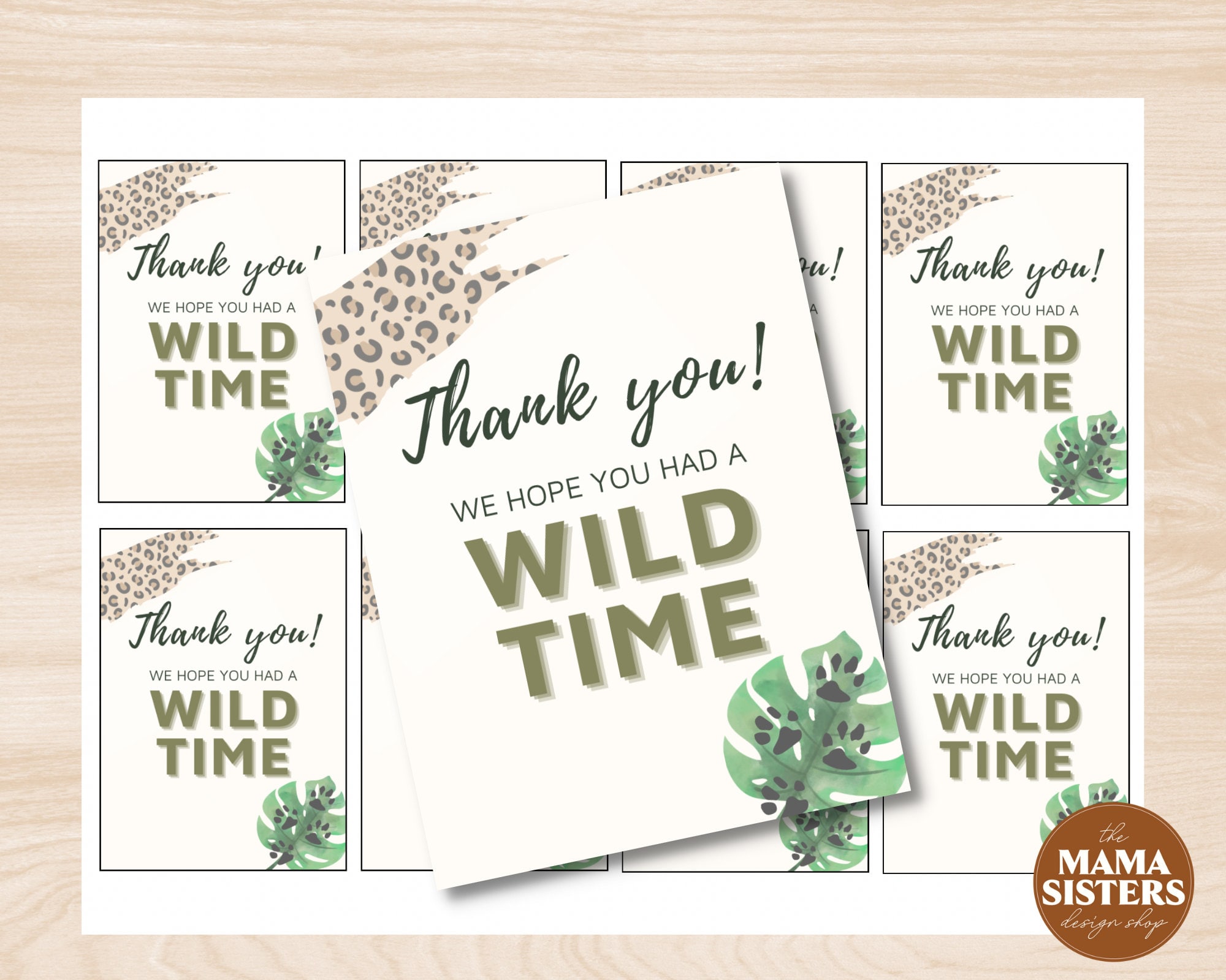 Wild One Favor Tag Wild One Party Favors Wild One Party - Etsy