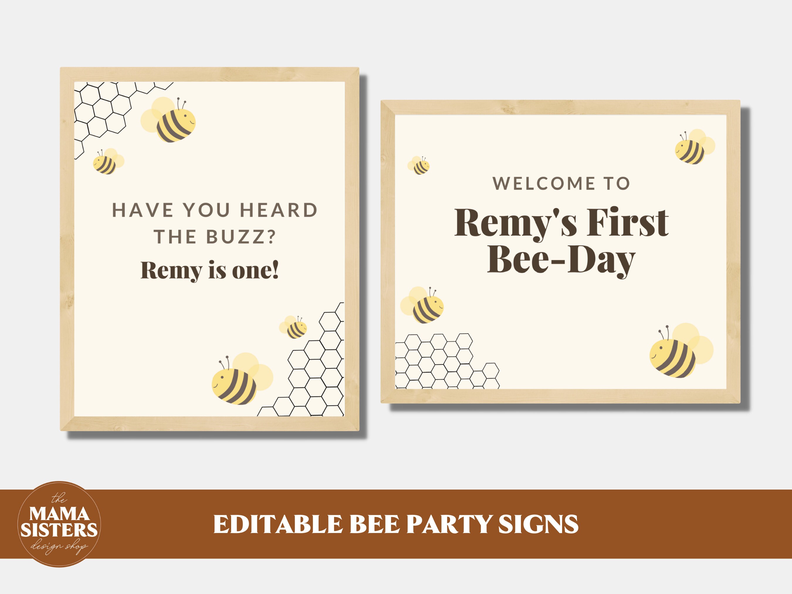 Bee Party Welcome Sign Bee Day Welcome Sign Bee Day Party - Etsy