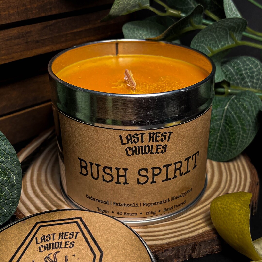BUSH SPIRIT Cryptid Collection Yowie Inspired Candle Handmade Hand ...