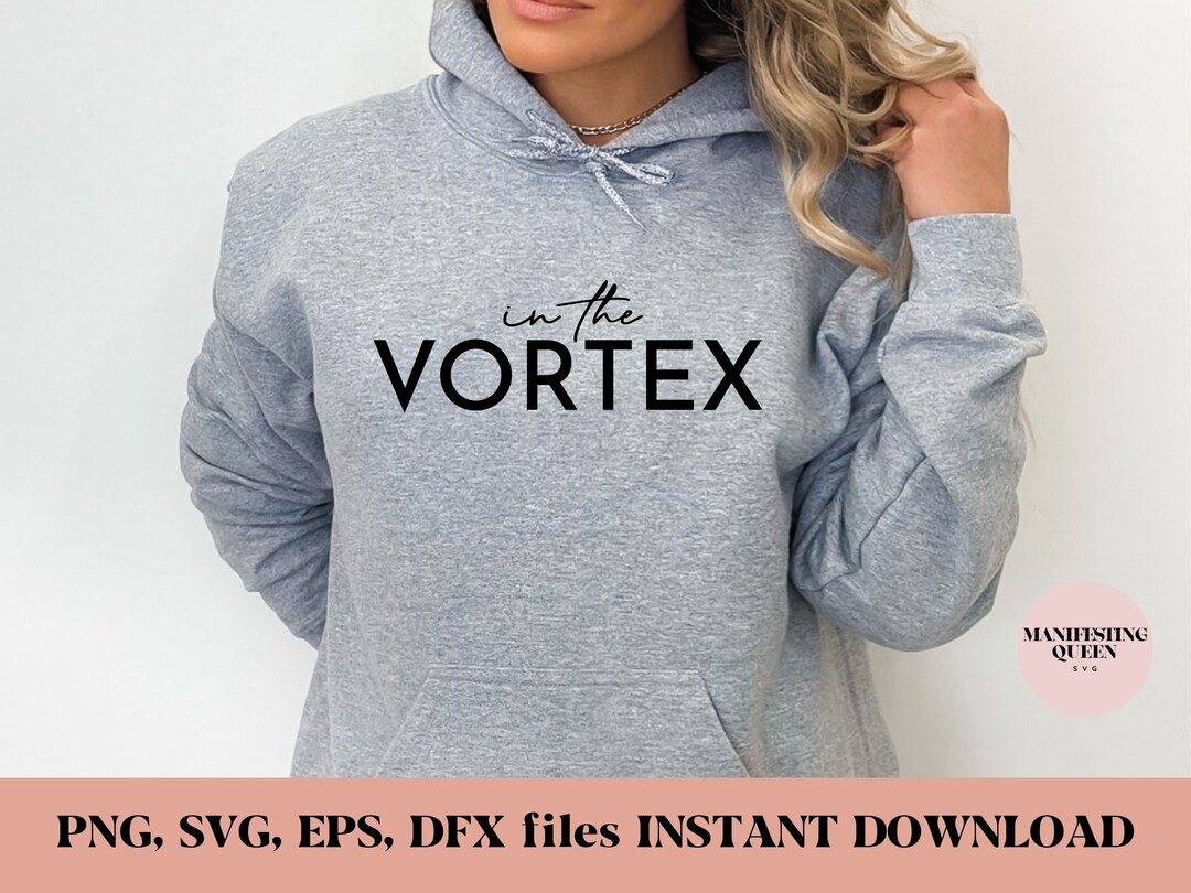 In the Vortex SVG File Tee Shirt SVG Instant Download - Etsy Australia