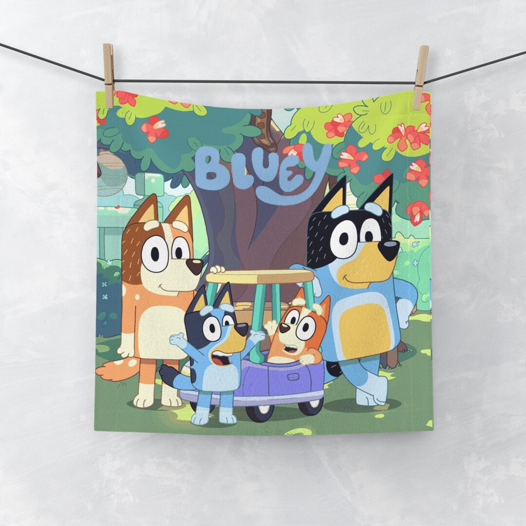 Bluey Wash Cloth - Etsy