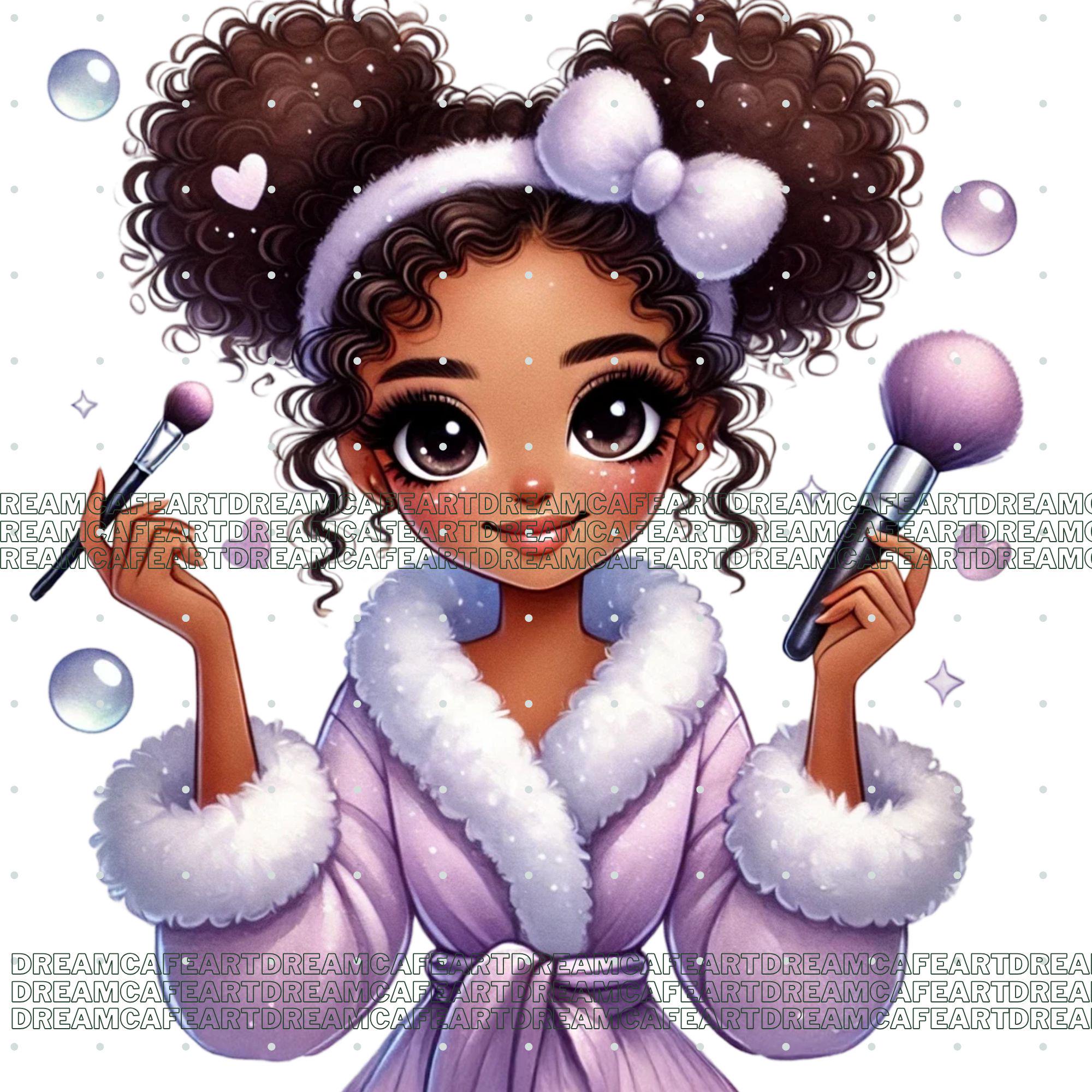 100 PNG Spa Clipart Bundle | Watercolor Spa Girls Illustrations Designs ...
