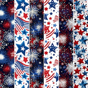 165 American Digital Papers, America Digital Papers, 4th of July ...