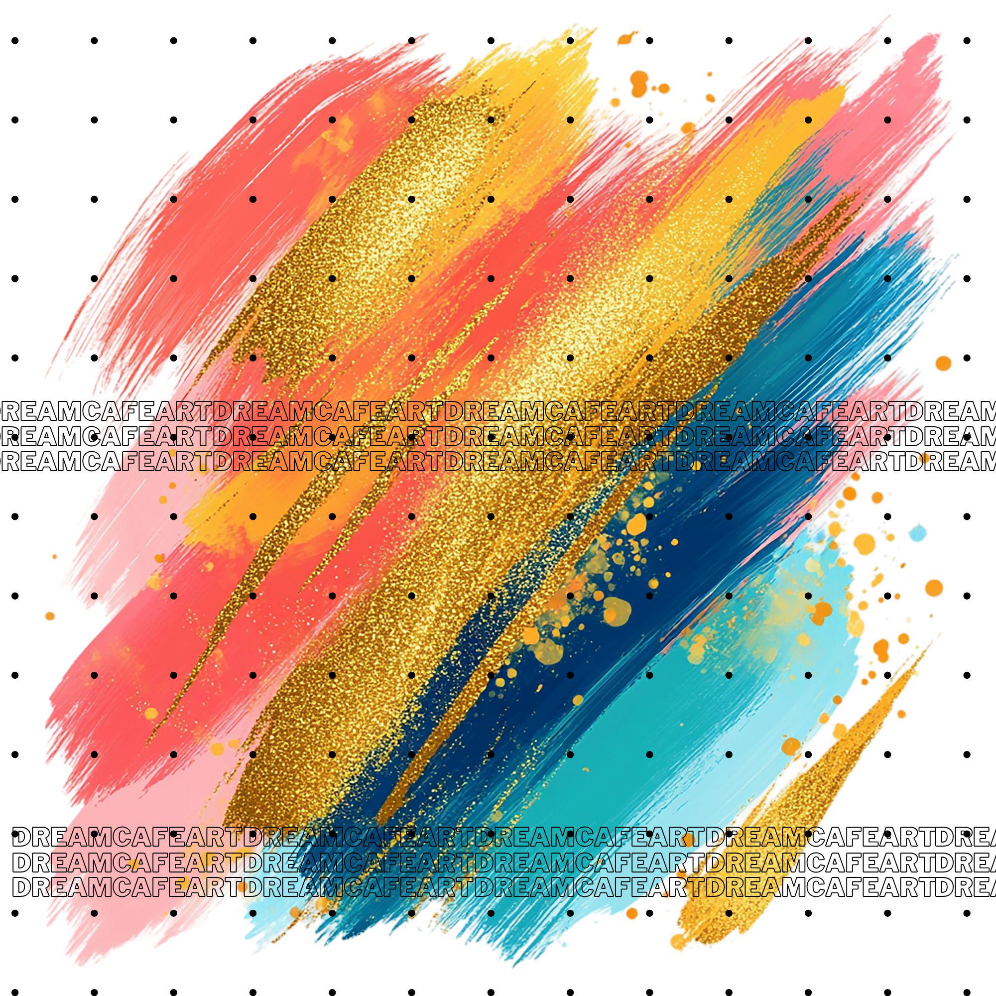 Color Splash Clipart Bundle, 25 PNG Paint Splatter Clipart, Gold Ink ...