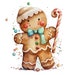 11 Gingerbread PNG, Christmas Clipart, Winter Clipart, Holiday Clipart ...