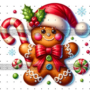 17 Gingerbread PNG, Christmas Clipart, Winter Clipart, Holiday Clipart ...