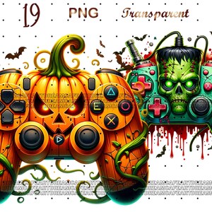 19 PNG Game Controller Clipart, Halloween Gaming Controller Png ...