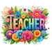 Watercolor Teacher Clipart Bundle: Colorful PNG Graphics (digital ...