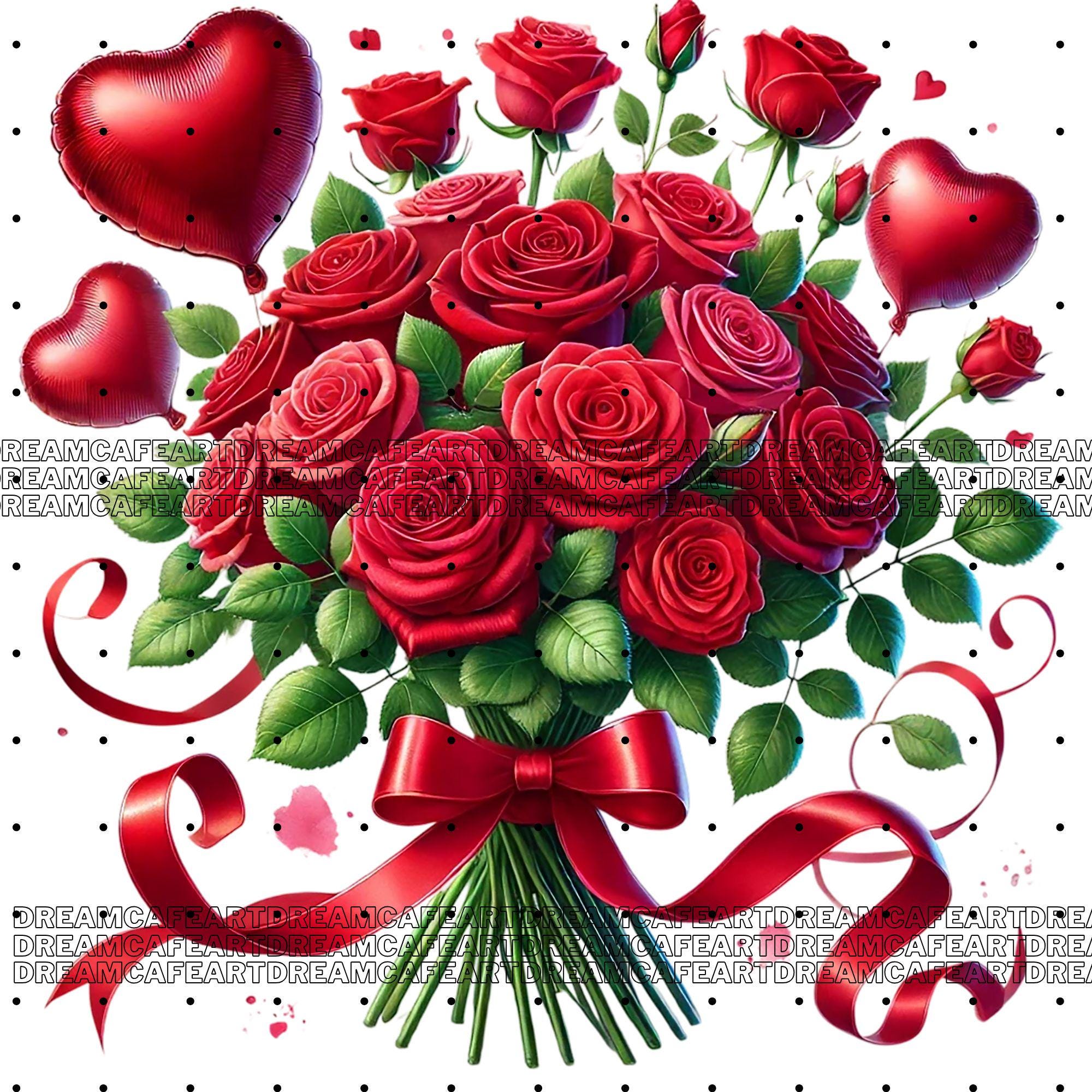 30 PNG Set 1 Valentines Day Clipart Bundle, Romantic Graphics Designs ...