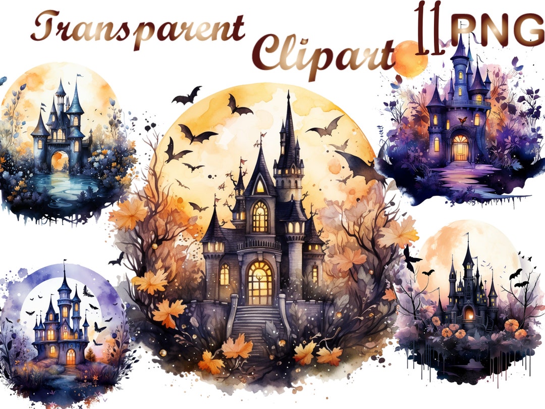 11 Mystical Halloween Night Clipart Png,halloween Night Clipart ...