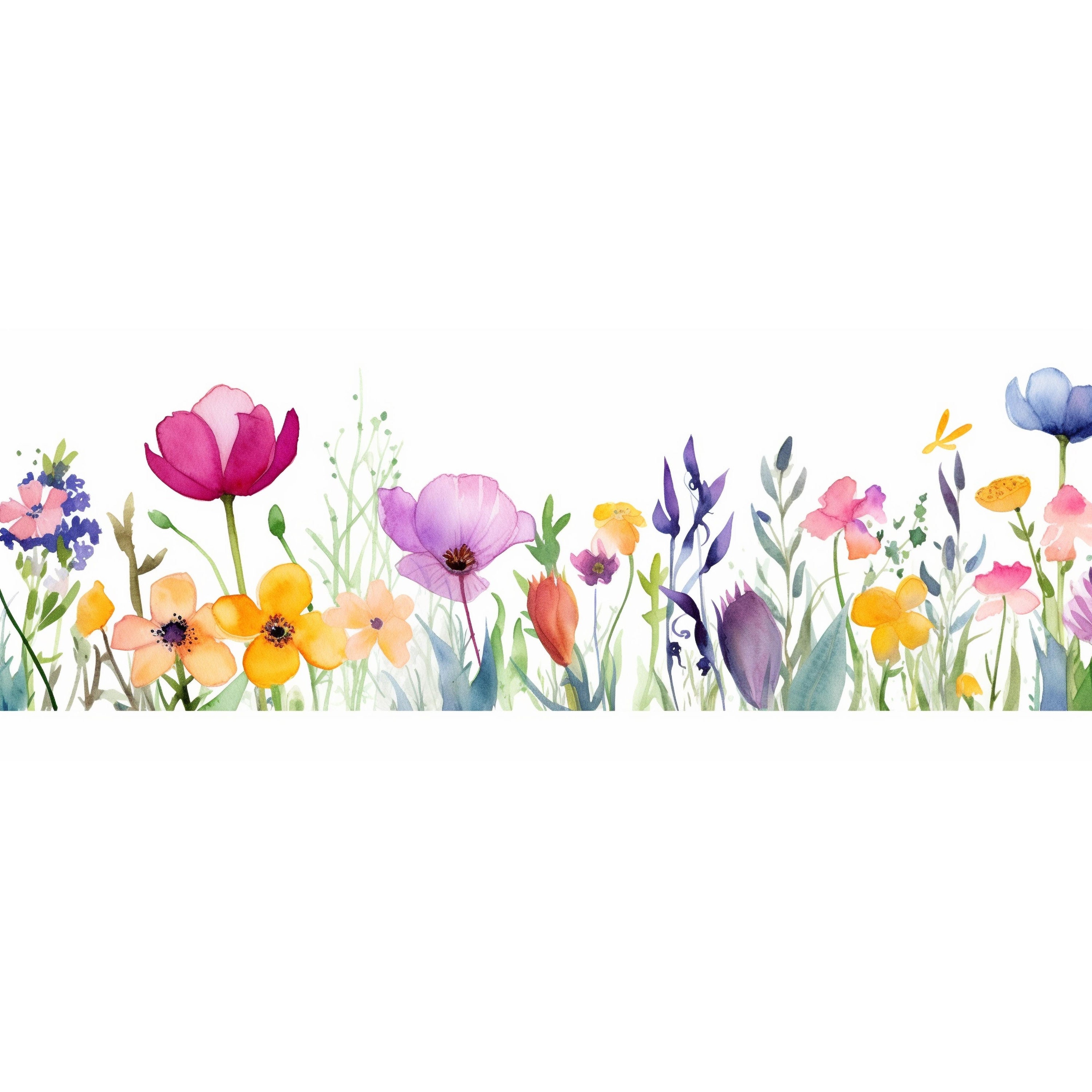 Flowers Border Clipart