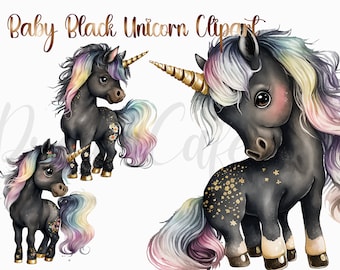 Unicorn PNG, Unicorn Clipart, Digital Download, Commercial Use - Etsy ...