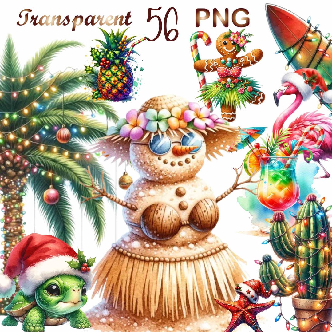 56 Hawaii Christmas Clipart, Clipart Christmas,cute Christmas Clipart ...