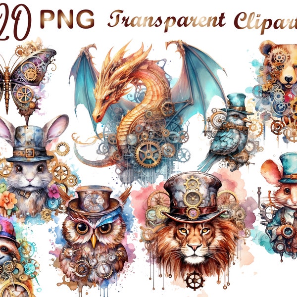 Steampunk Png - Etsy
