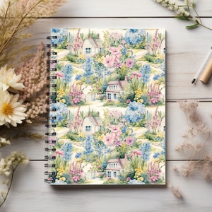 90 Seamless Spring Garden Digital Paper, Spring Garden Seamless Pattern ...