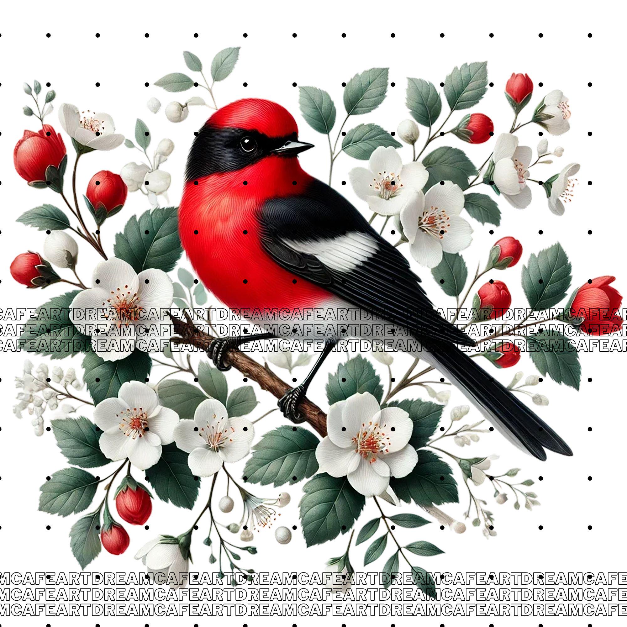 42 PNG Set 2 Floral Birds Clipart Bundle,spring Birds Clipart, Blossom ...
