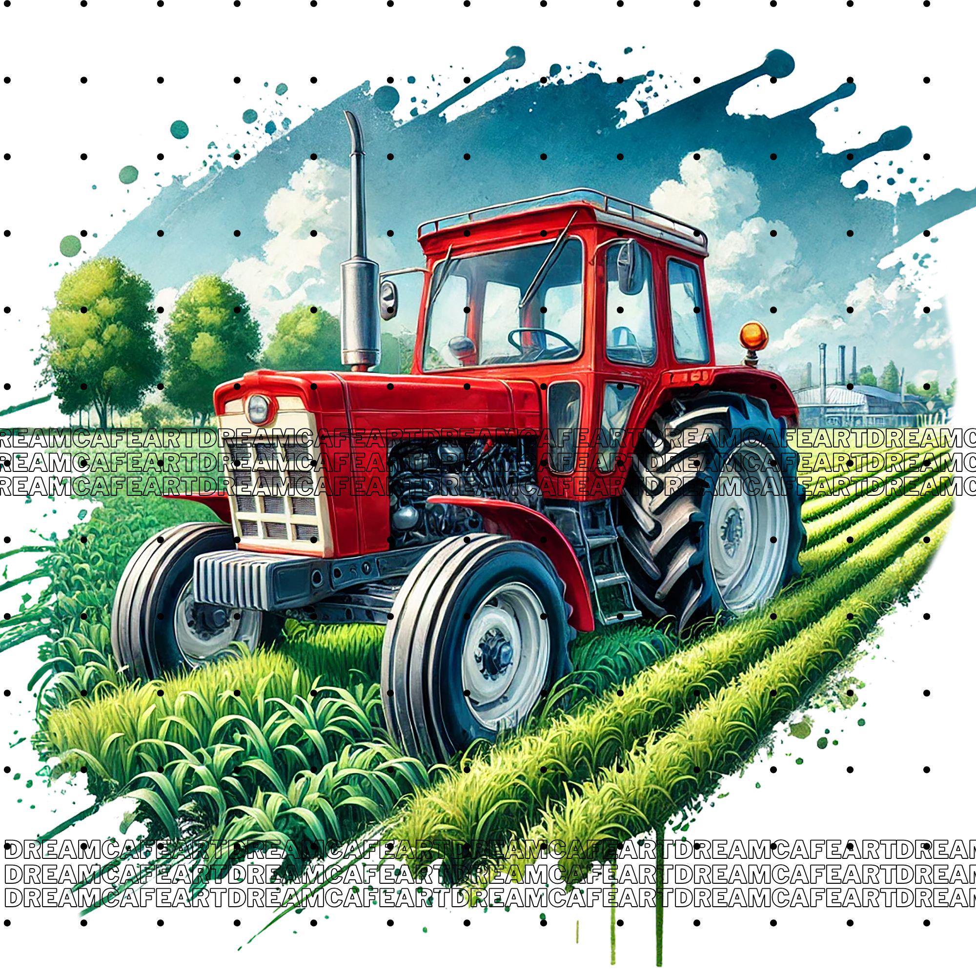53 PNG Farm Tractors Clipart Bundle, Rustic Tractor Graphics Designs ...