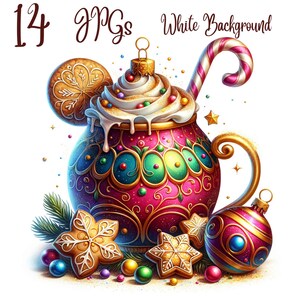 14 JPG, Winter Hot Cocoa, Cozy Hot Chocolate Graphics, Christmas ...