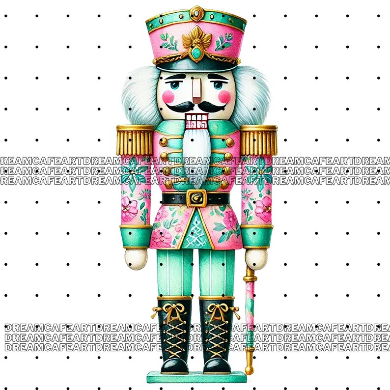 25 PNG Set 2 Christmas Nutcracker Clipart Bundle, Nutcracker Pink ...