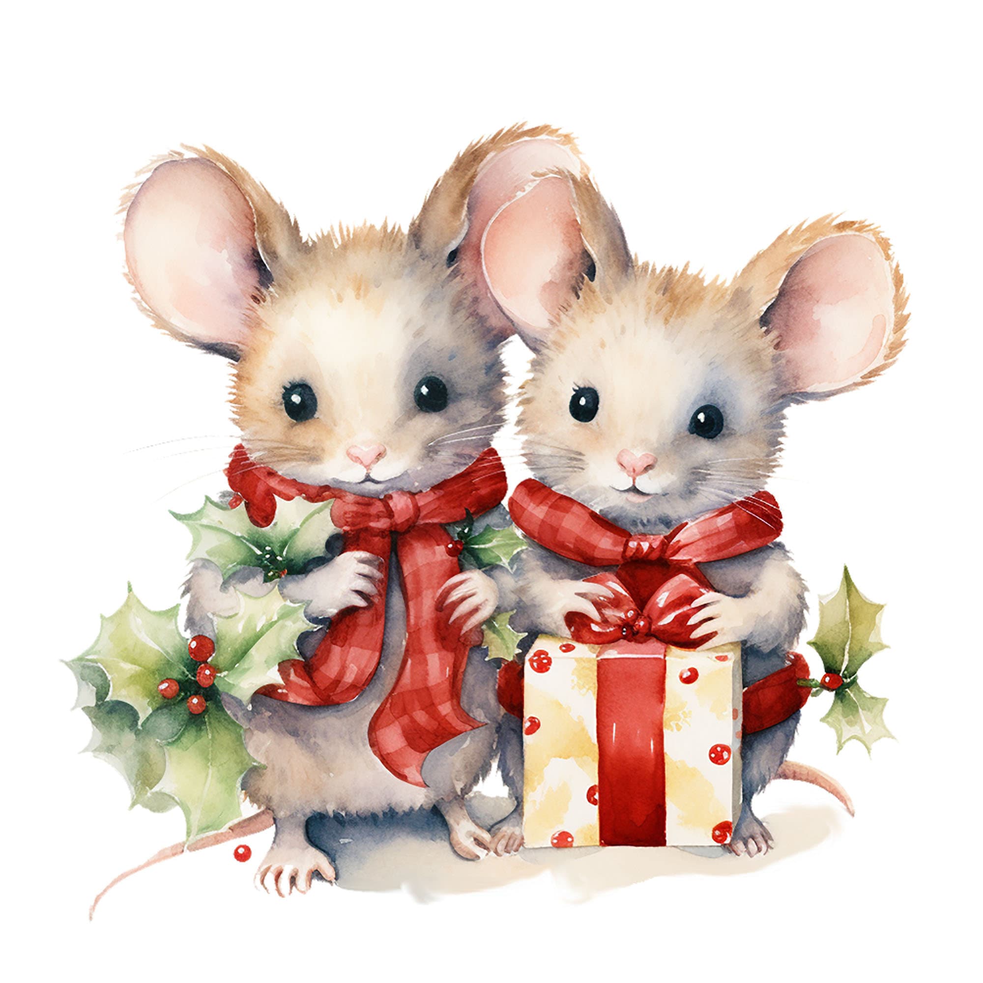 12 PNG, Christmas Mouse Art,xmas Mouse Png, Mouse Clipart, Mouse ...