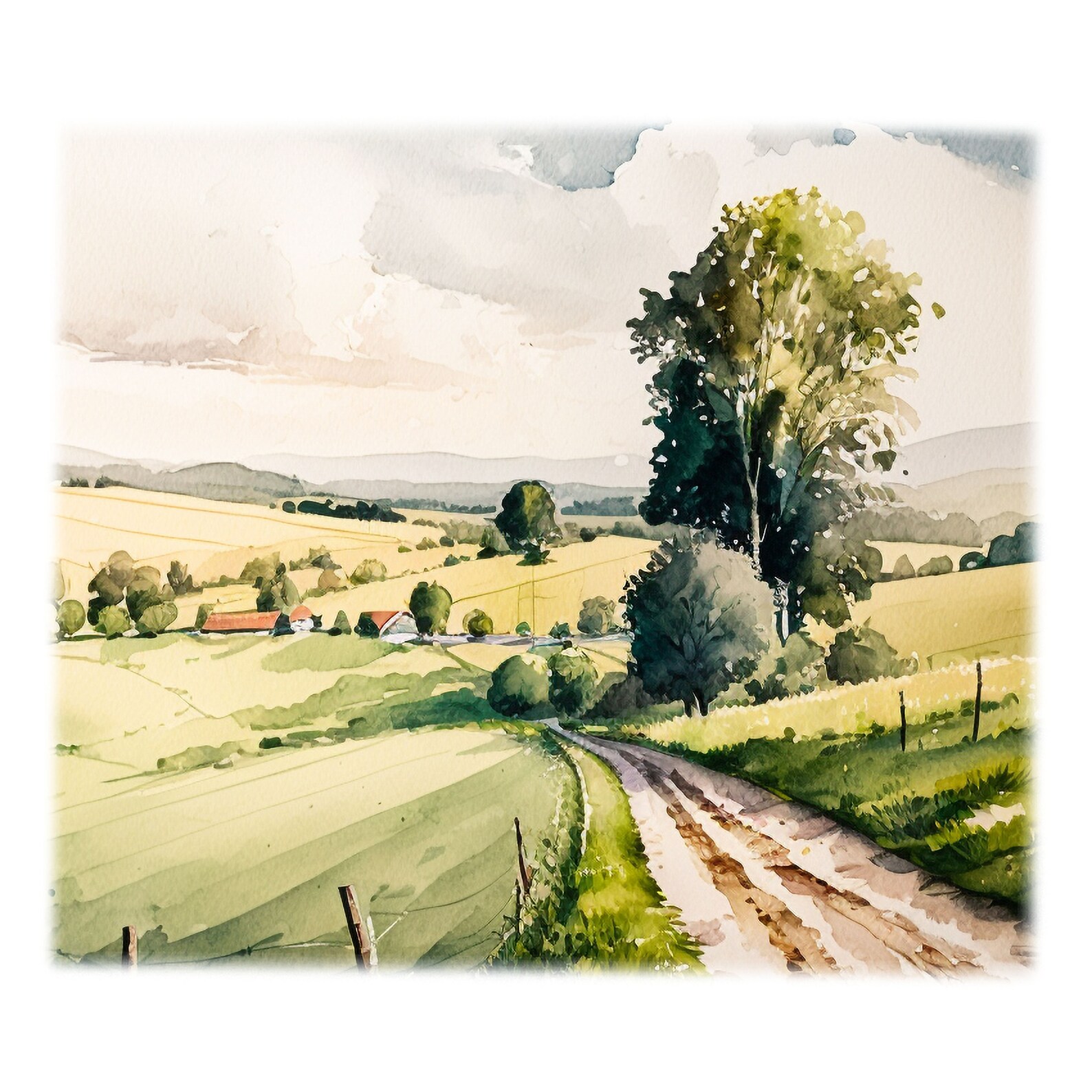 10 Countryside Painting, English Countryside, Rural Landscape, Jpgs ...
