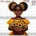 22 PNG, Black Girl Clipart Bundle,afro Girl Clipart,cute Black Skin ...