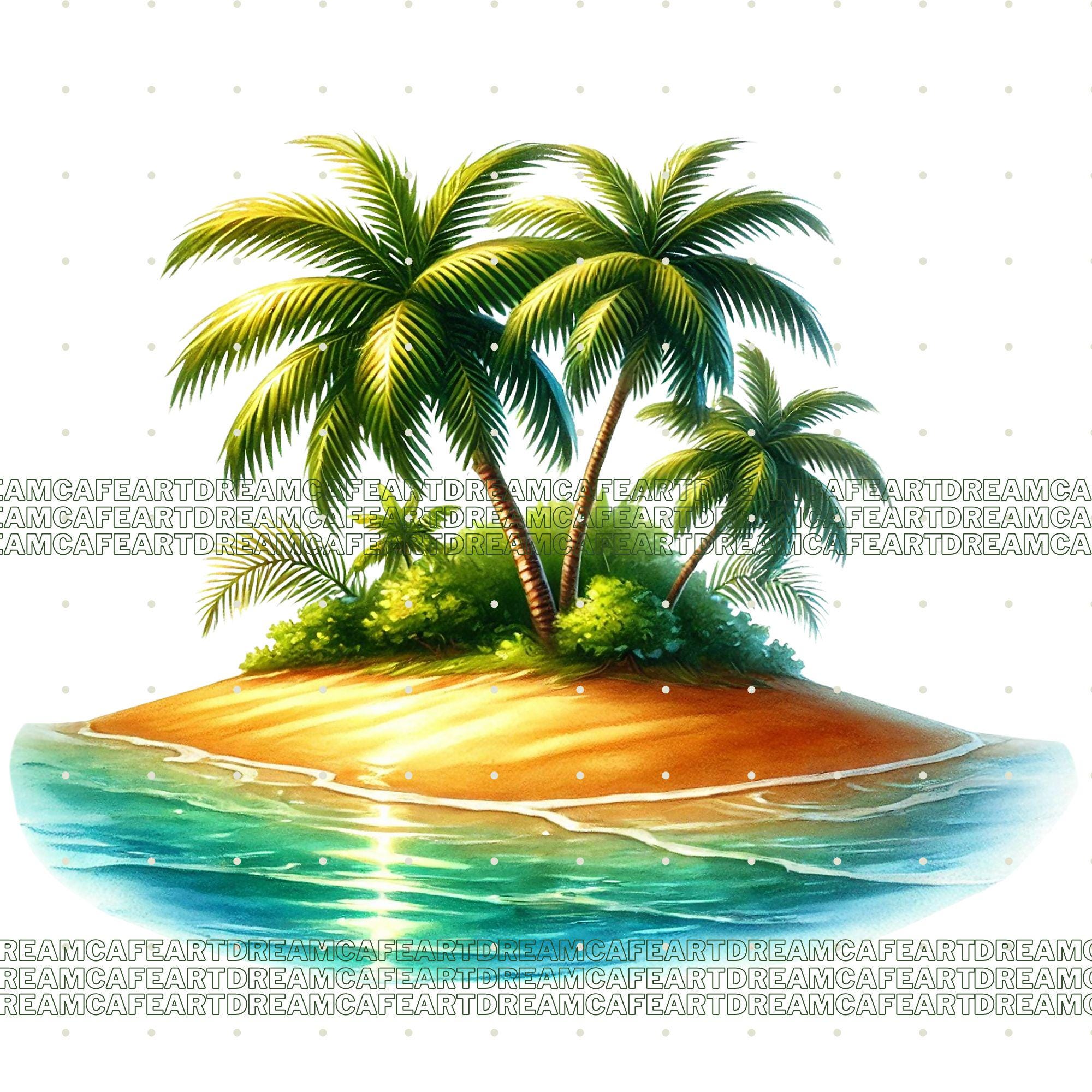 Surfboard Clipart 40 PNG | Aloha Surfing Graphics | Retro Hawaii Beach ...